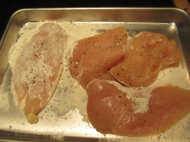 Chicken Scaloppine with White Wine and Shallots | italianatedotcom